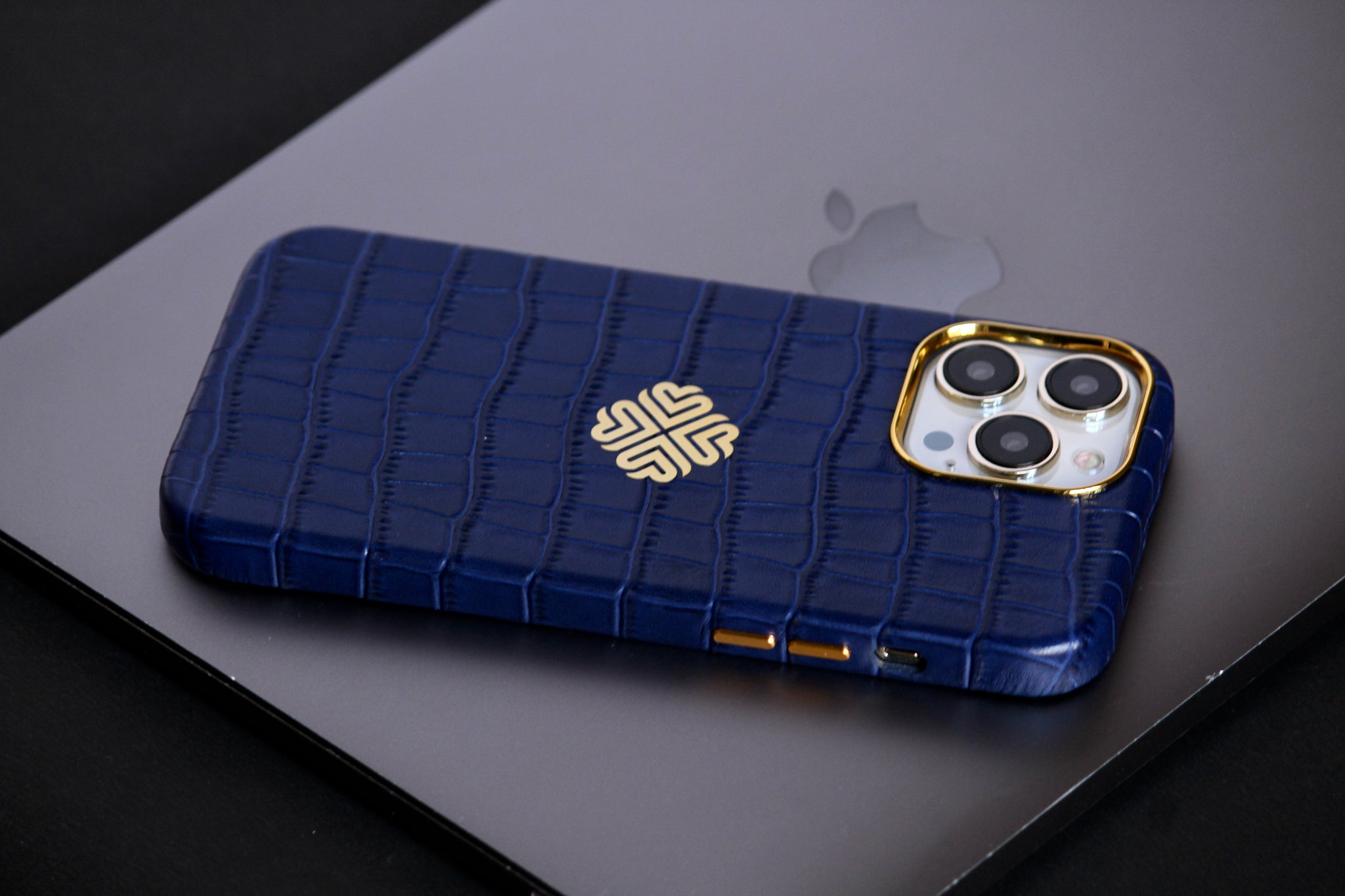 Midnight Blue | MagSafe Premium Leather Luxury iPhone Cover – RELDIOR